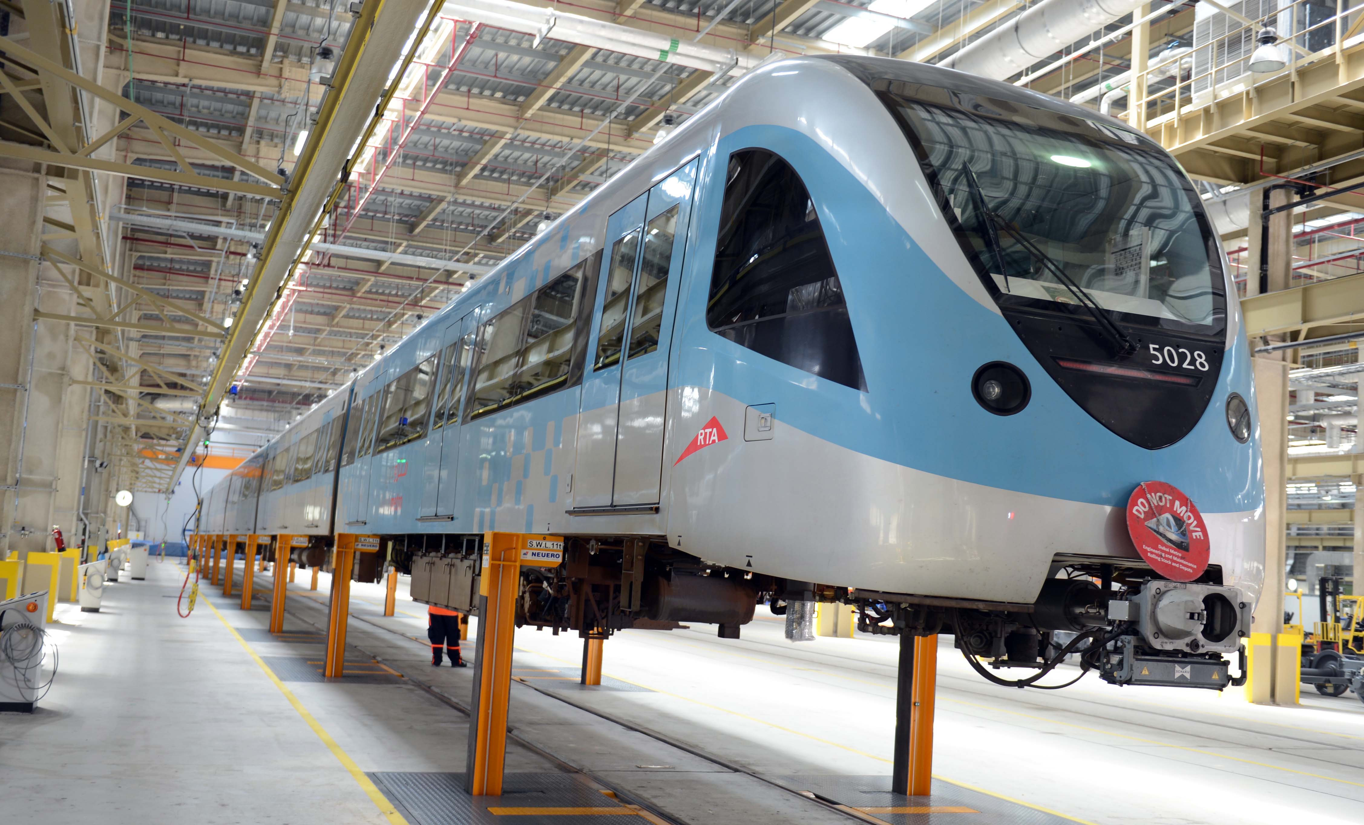 RTA completes rail grinding and overhauls 79 Dubai Metro trains