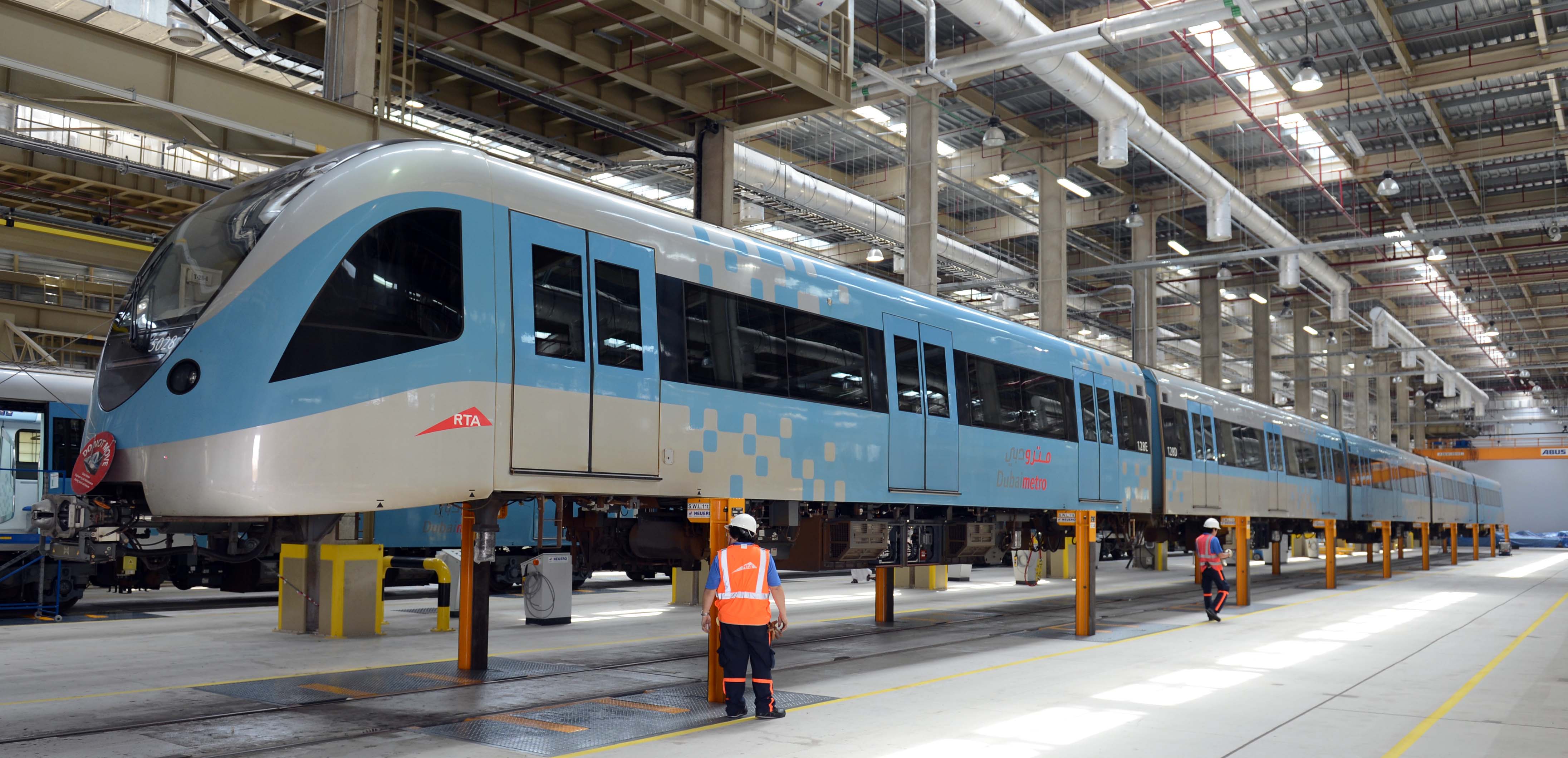 RTA completes rail grinding and overhauls 79 Dubai Metro trains