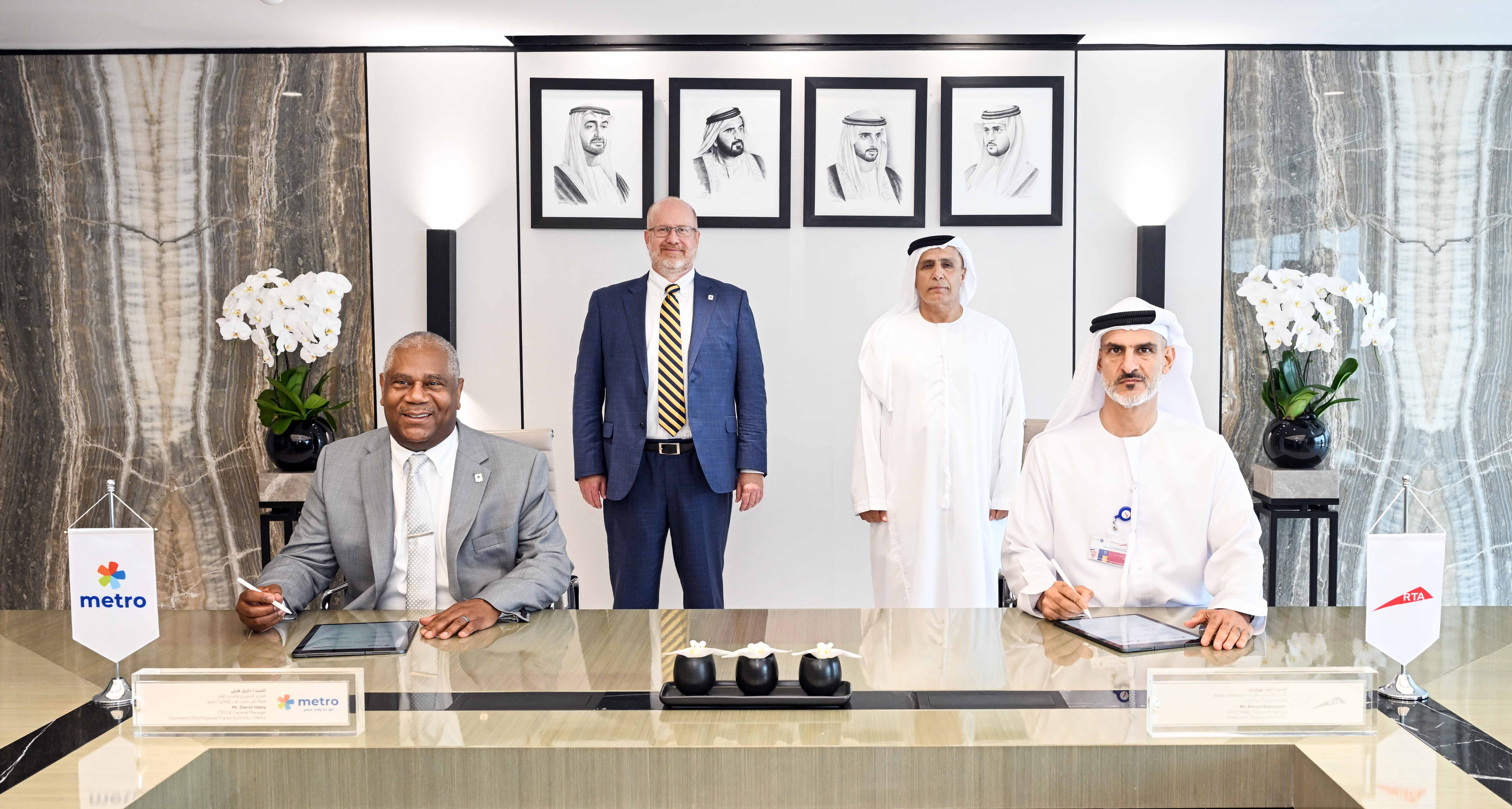 RTA and Southwest Ohio Regional Transit Authority Sign MoU