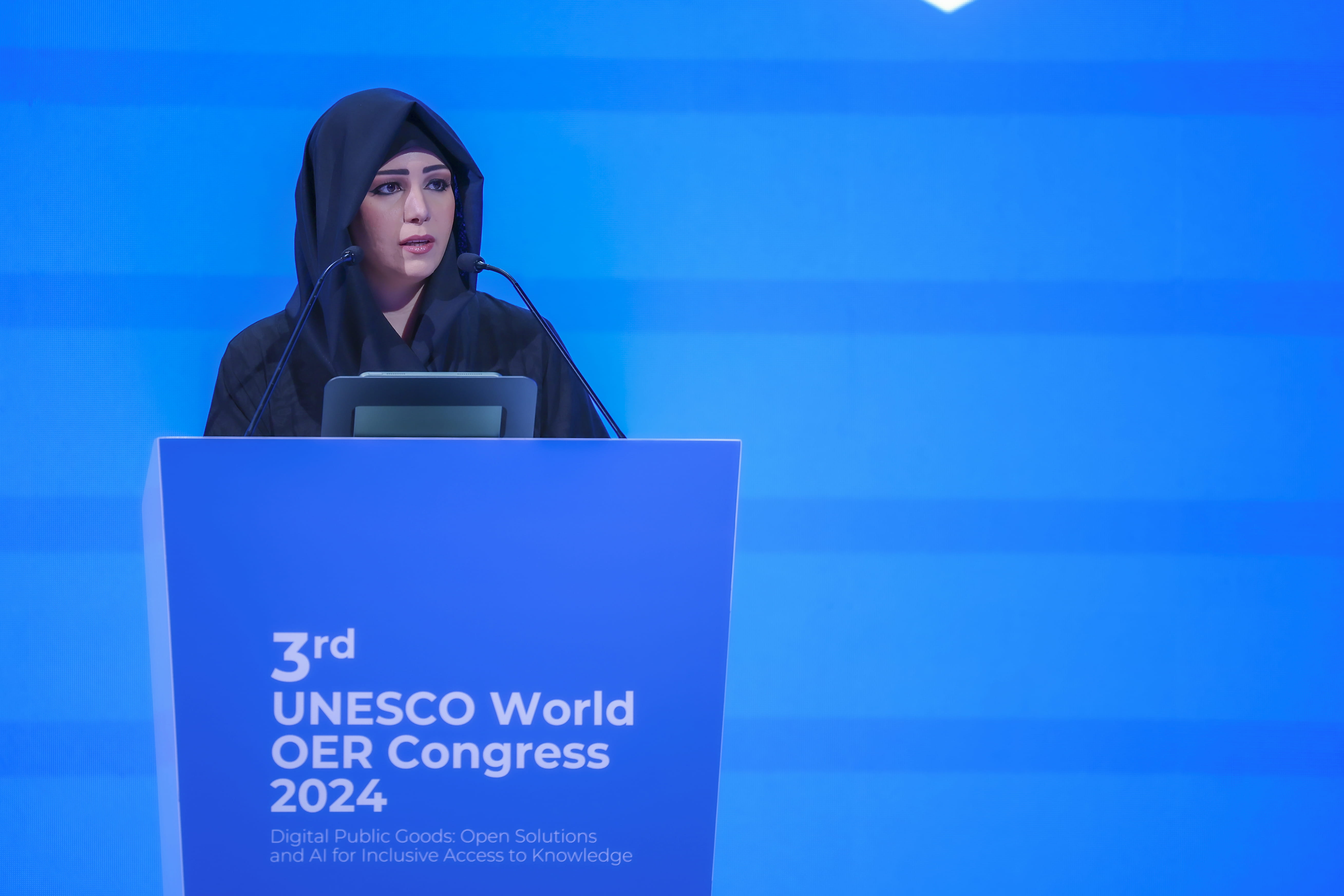 Latifa bint Mohammed inaugurates 3rd UNESCO World OER Congress in Dubai
