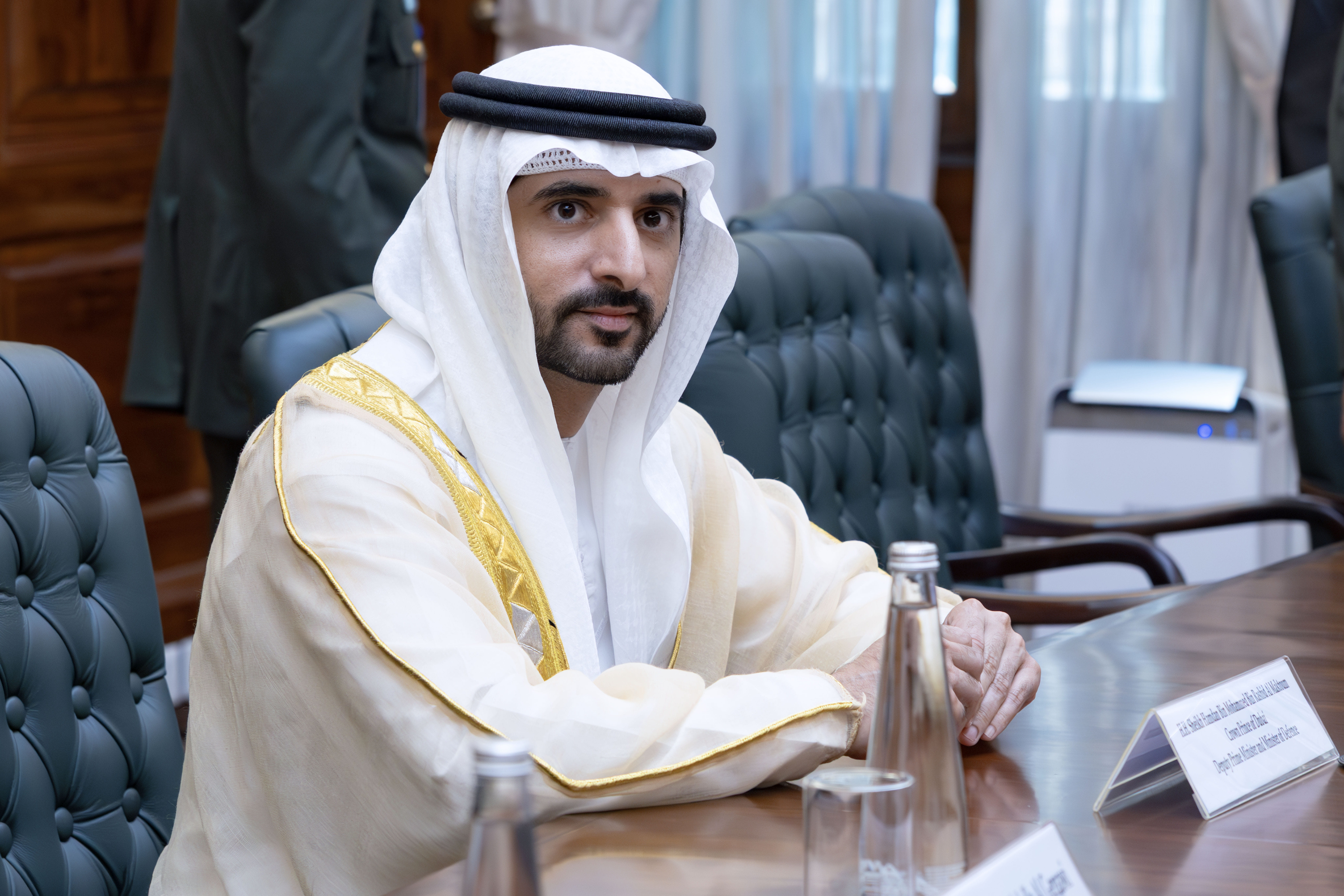Hamdan bin Mohammed meets with India’s Defence Minister