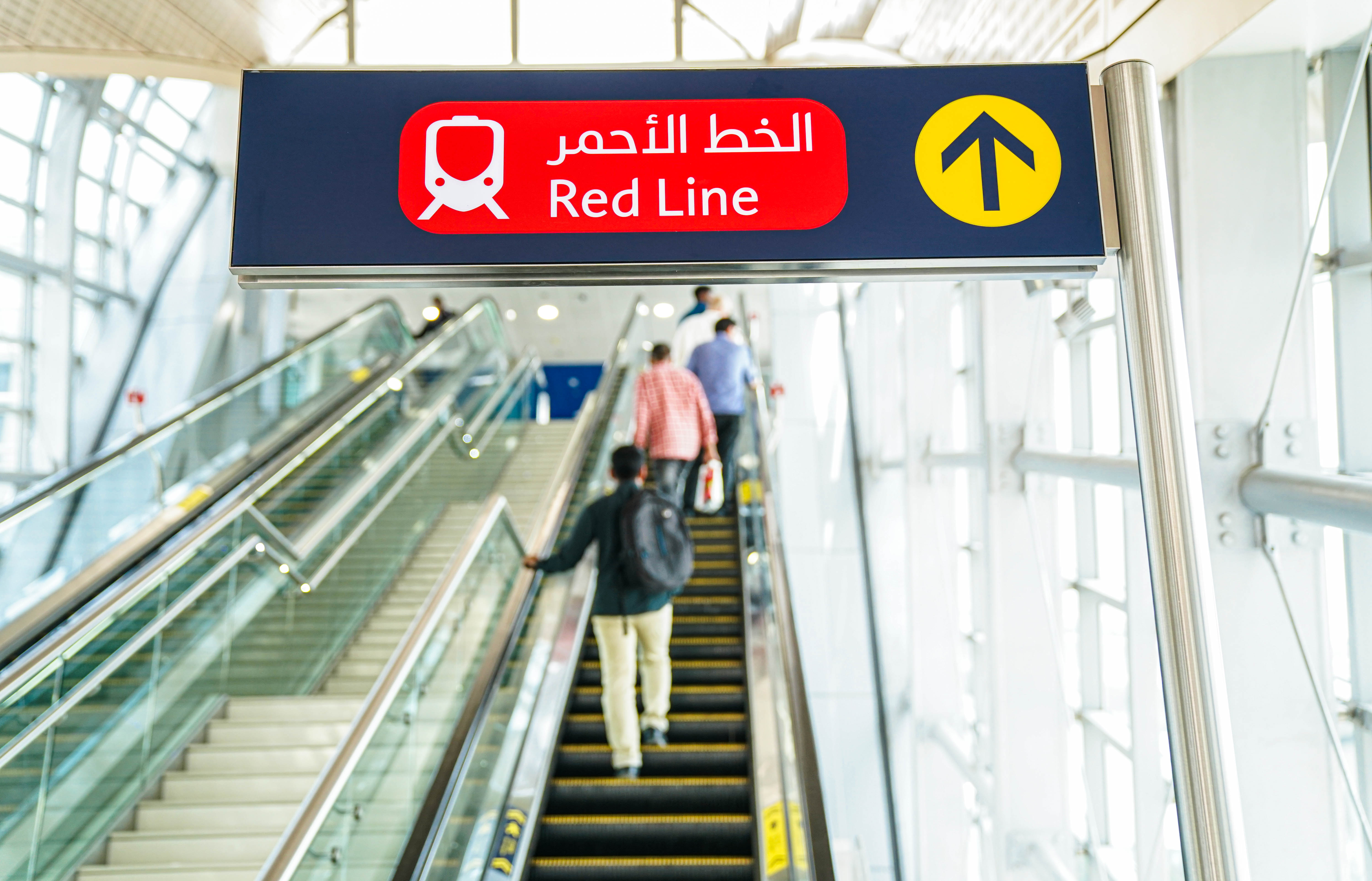 RTA Upgrades Wayfinding Signage Across Dubai Metro Stations, Replacing ...