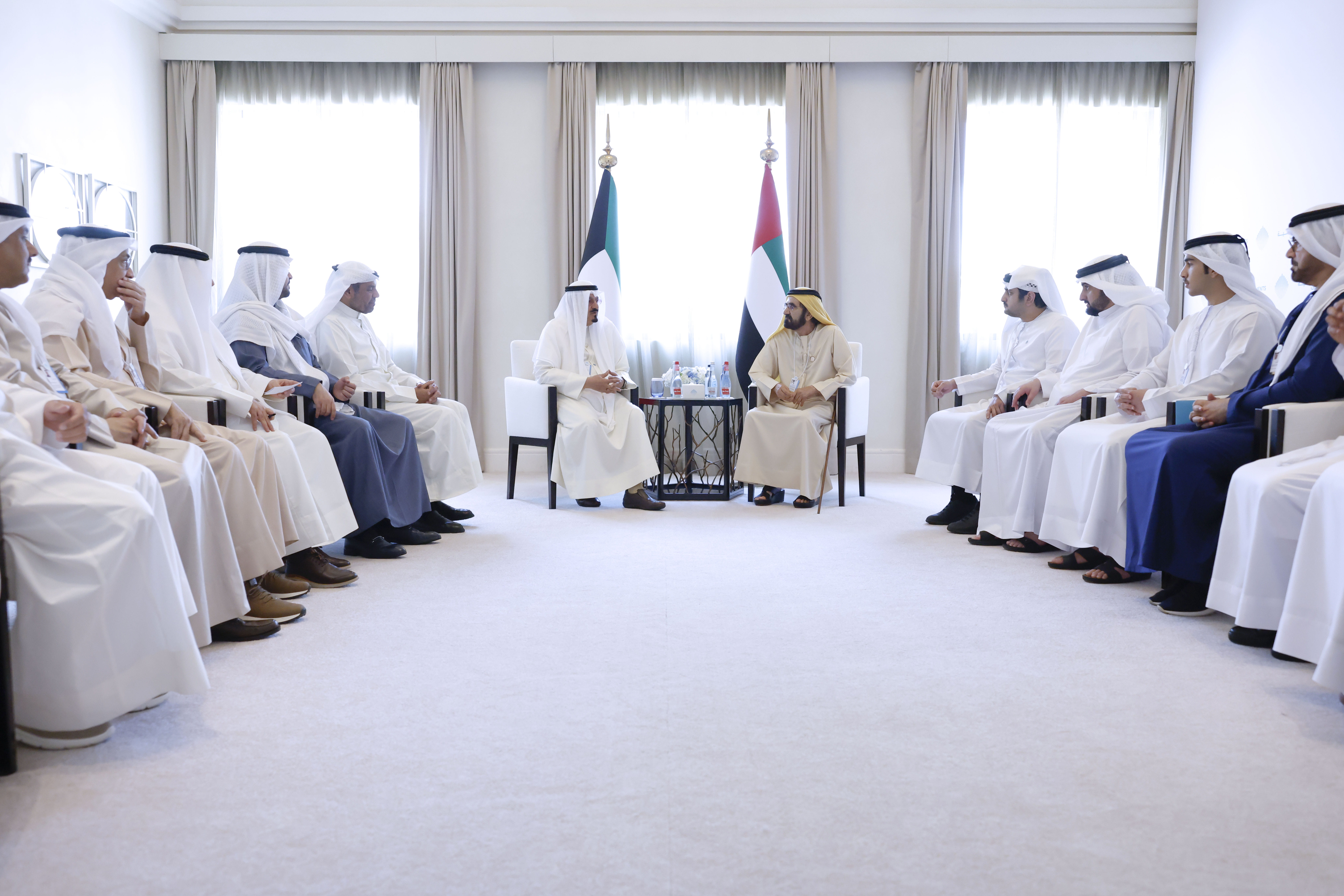 Mohammed bin Rashid meets with Kuwait’s Prime Minister Sheikh Ahmad ...