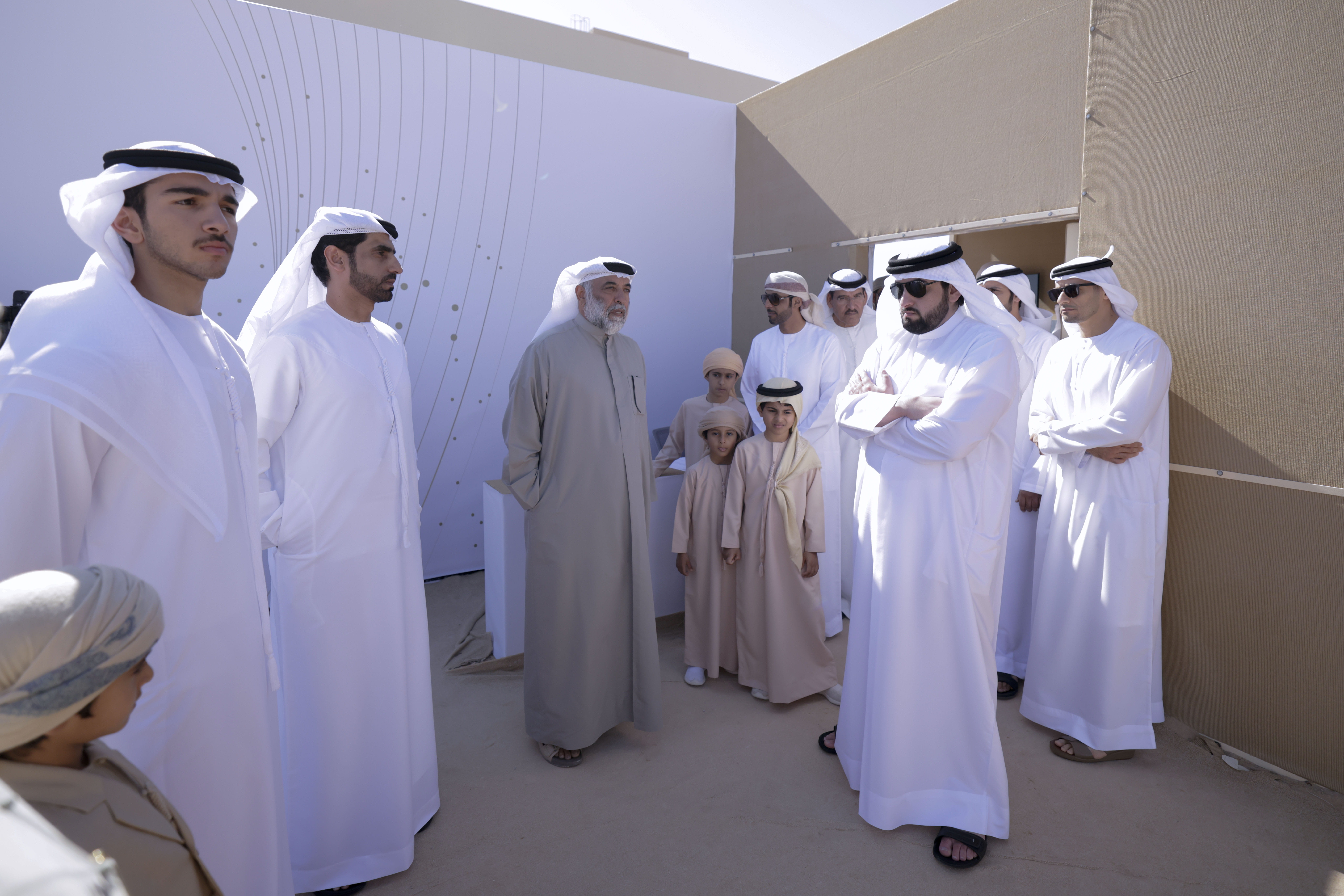 Ahmed bin Mohammed attends the launch of the first edition of the Fazza ...