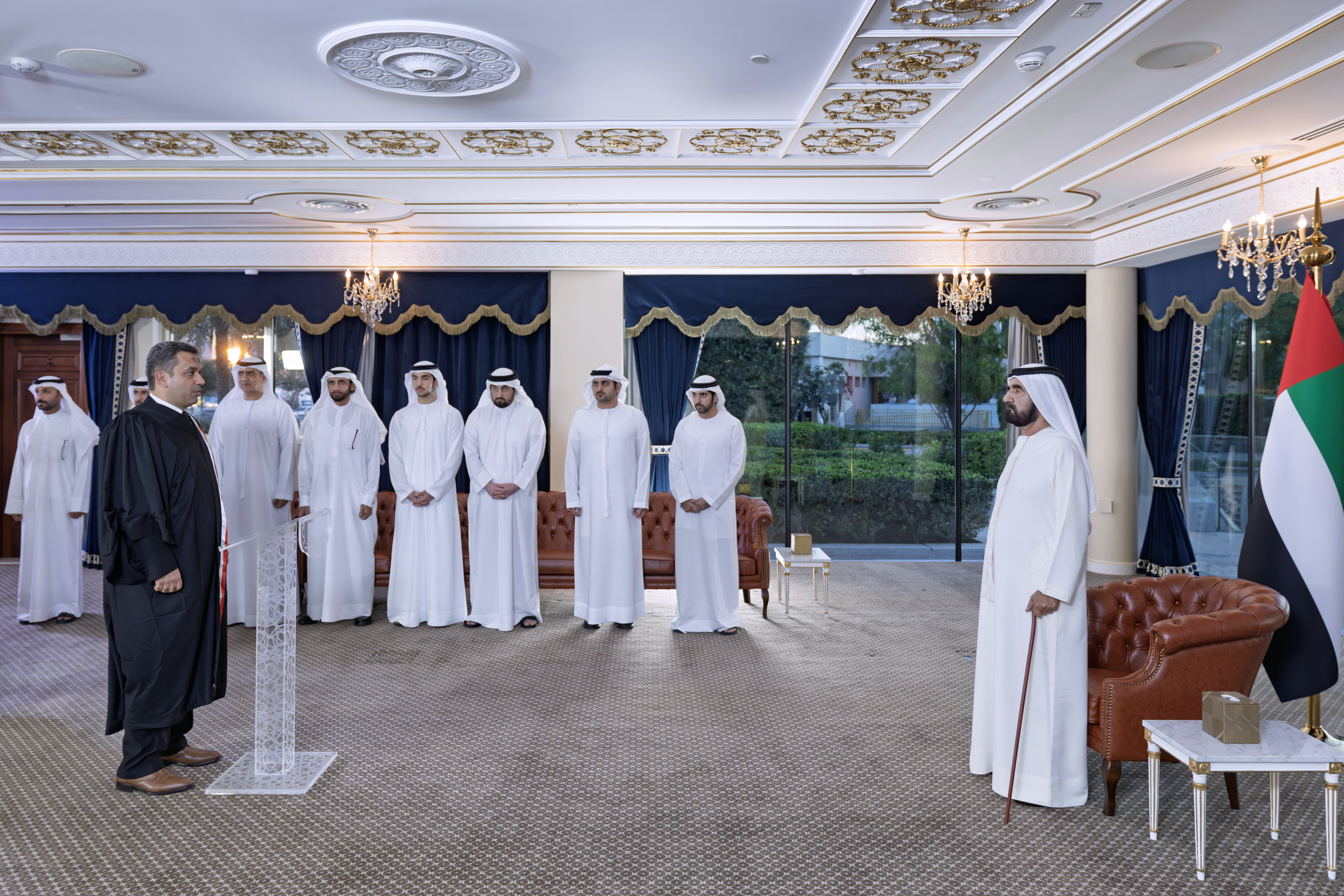 Mohammed bin Rashid presides over swearing-in ceremony of new judges at ...