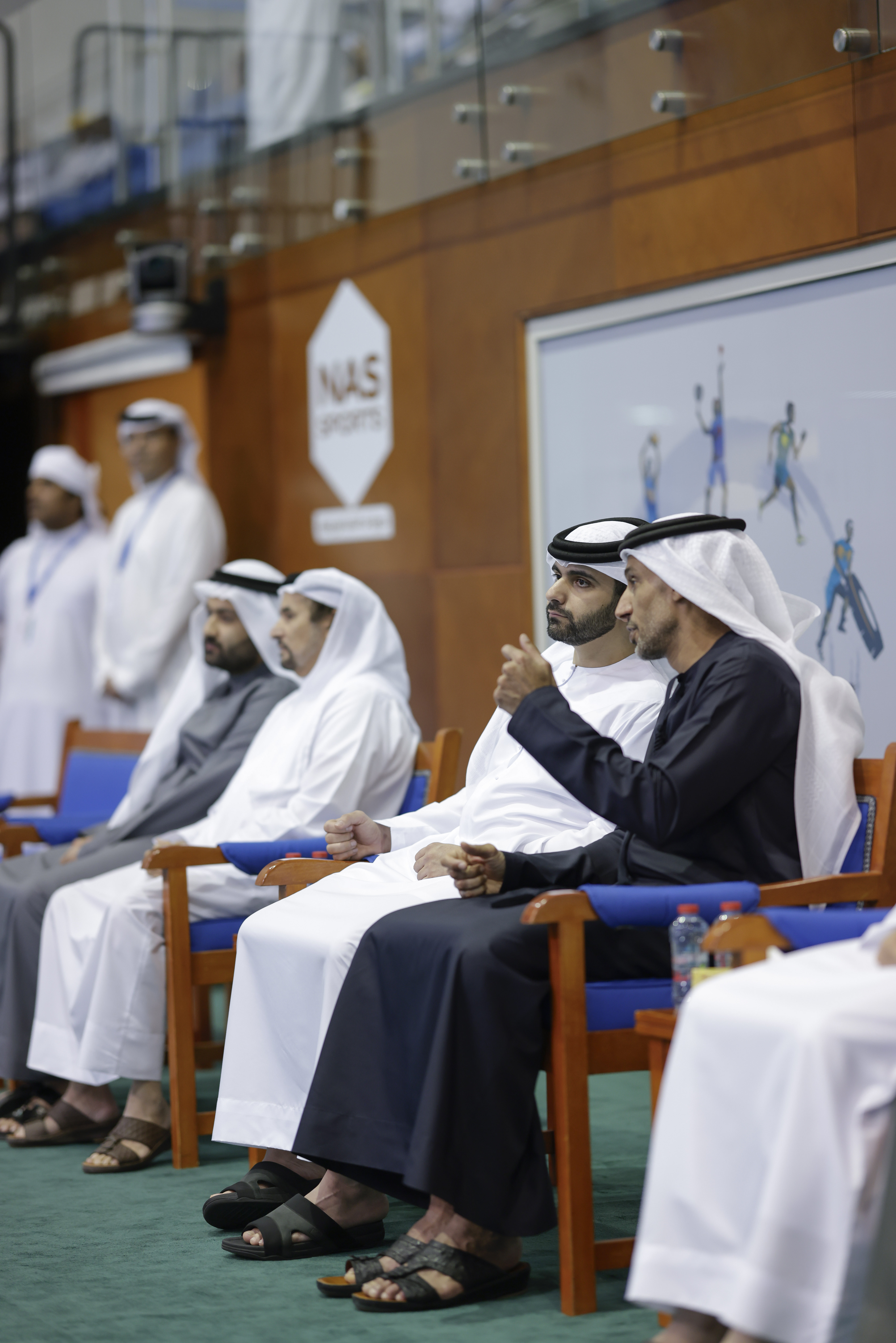 Mansoor bin Mohammed attends 12th edition of the Nad Al Sheba Sports ...