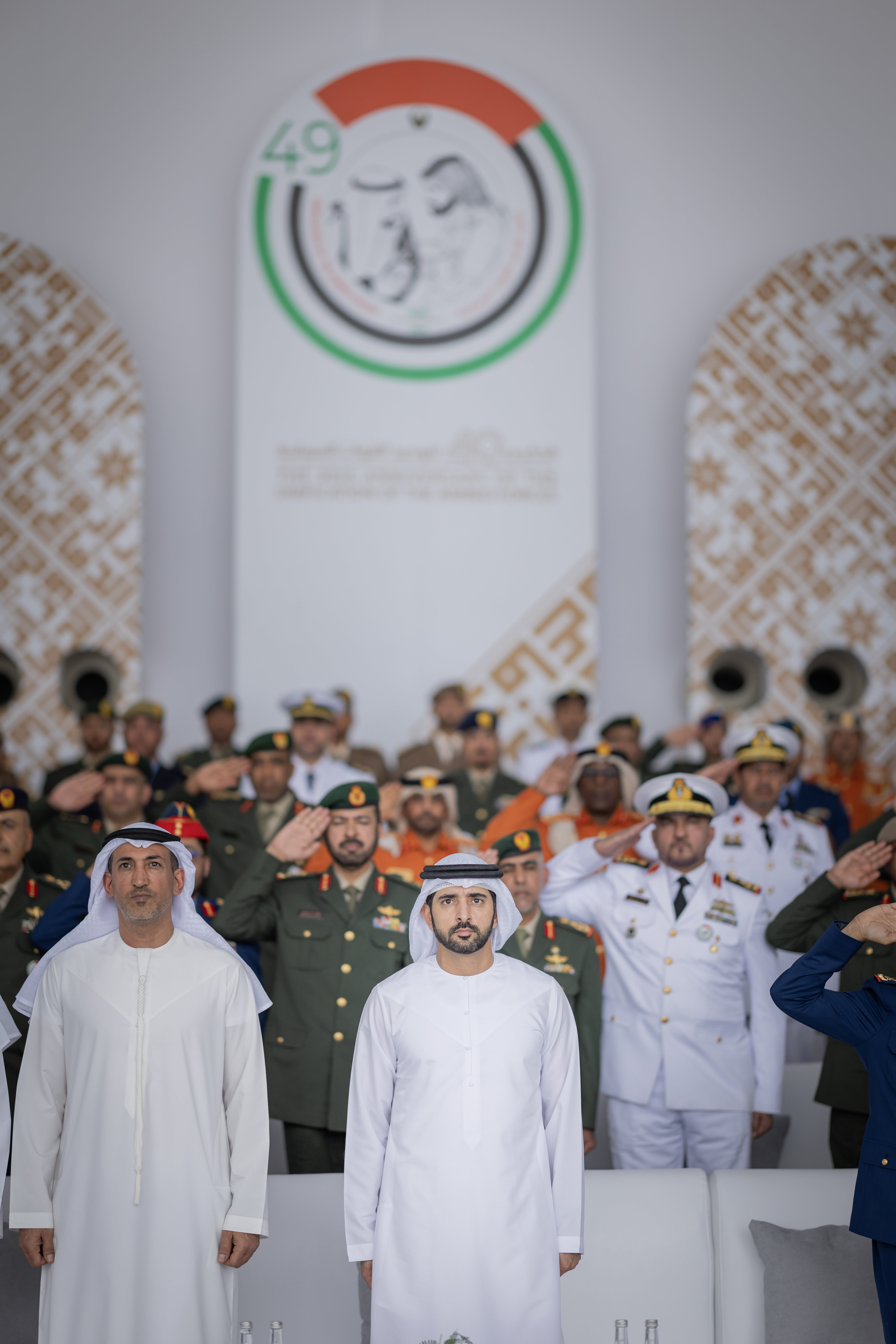 Hamdan bin Mohammed attends ceremony marking 49th anniversary of UAE ...