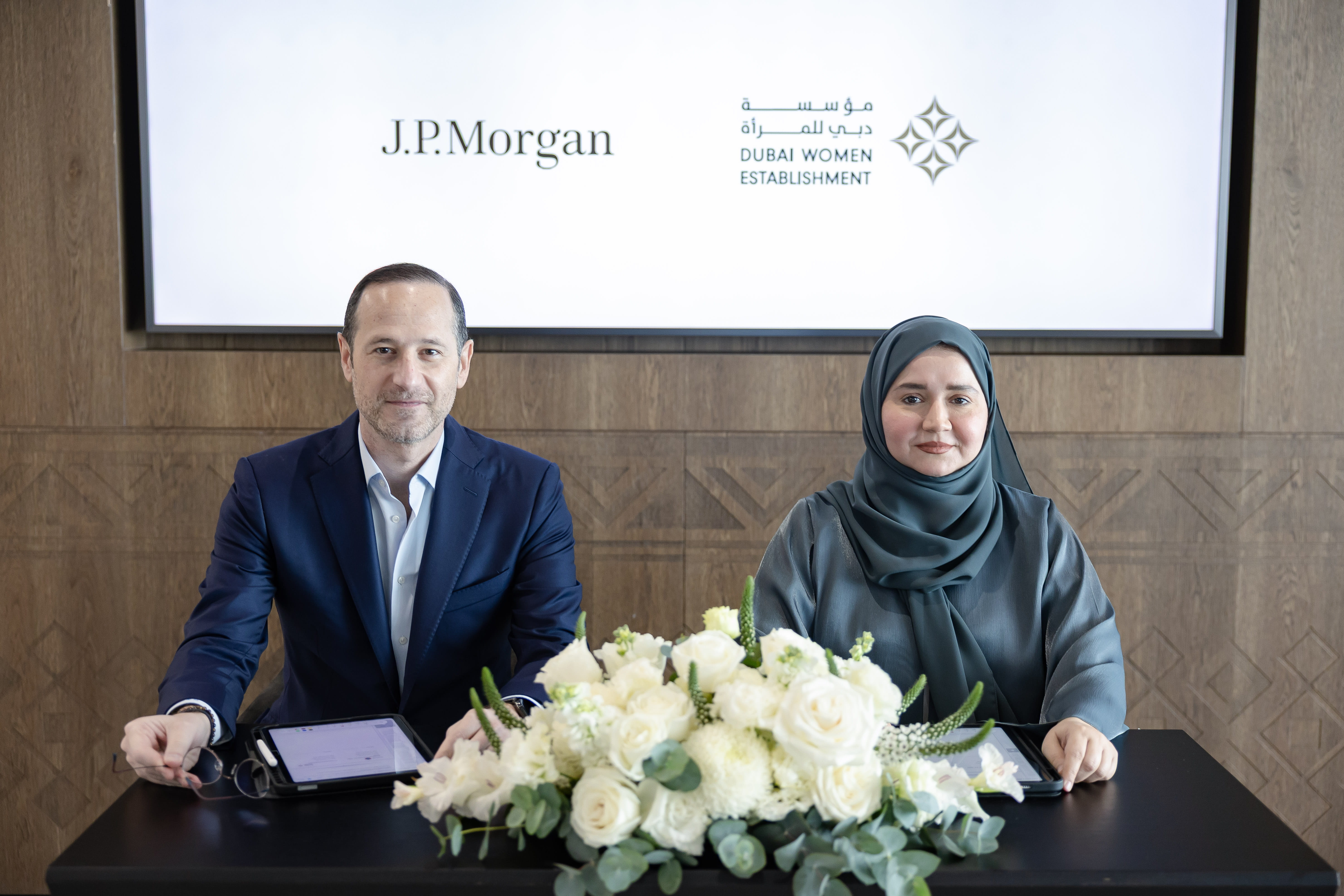 DWE and J.P. Morgan Sign MOU to Support Women’s Professional Development