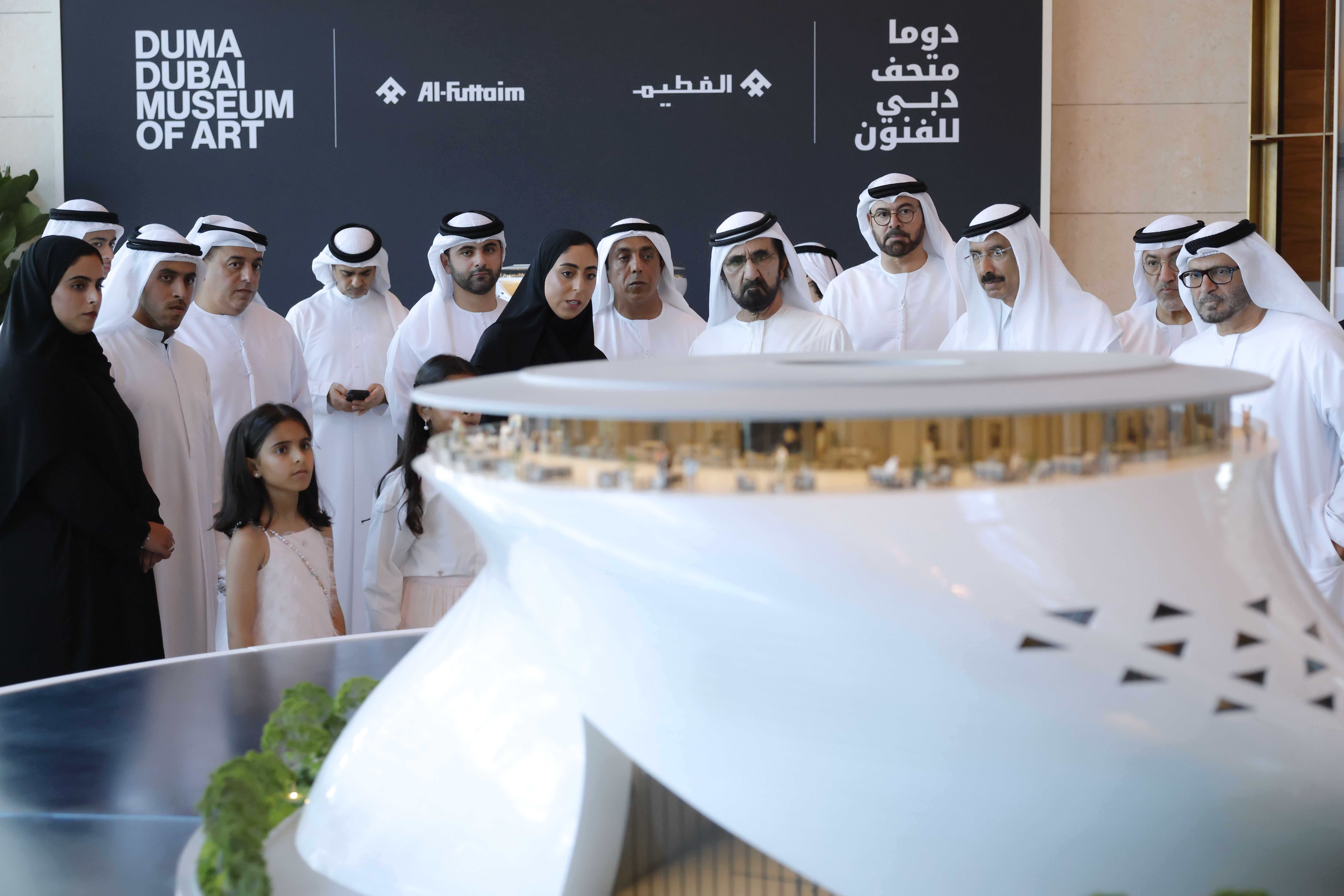 Mohammed bin Rashid attends unveiling of Dubai’s new cultural landmark DUMA