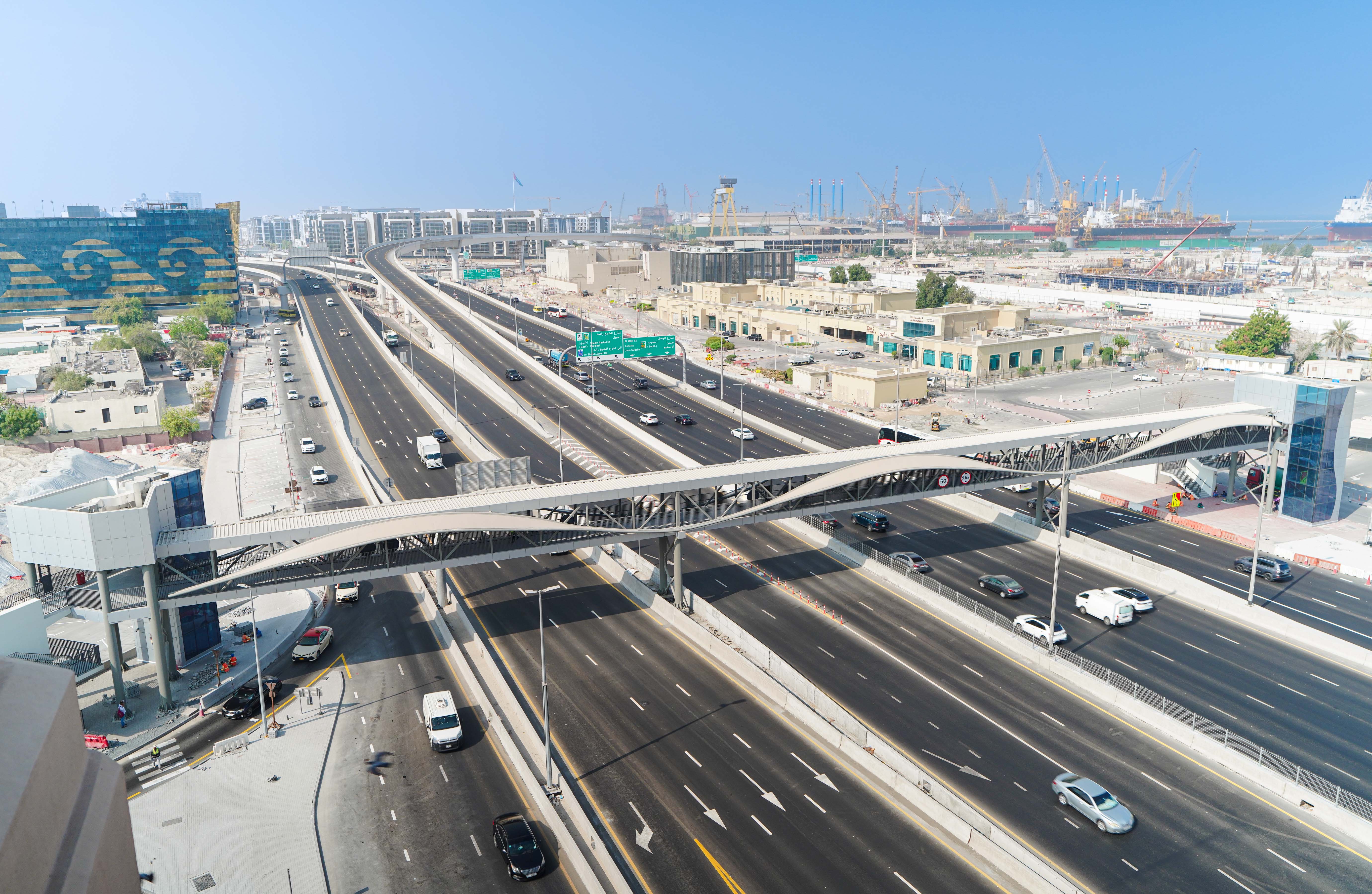 RTA Builds Six New Pedestrian and Cyclist Bridges Across Major Dubai Roads