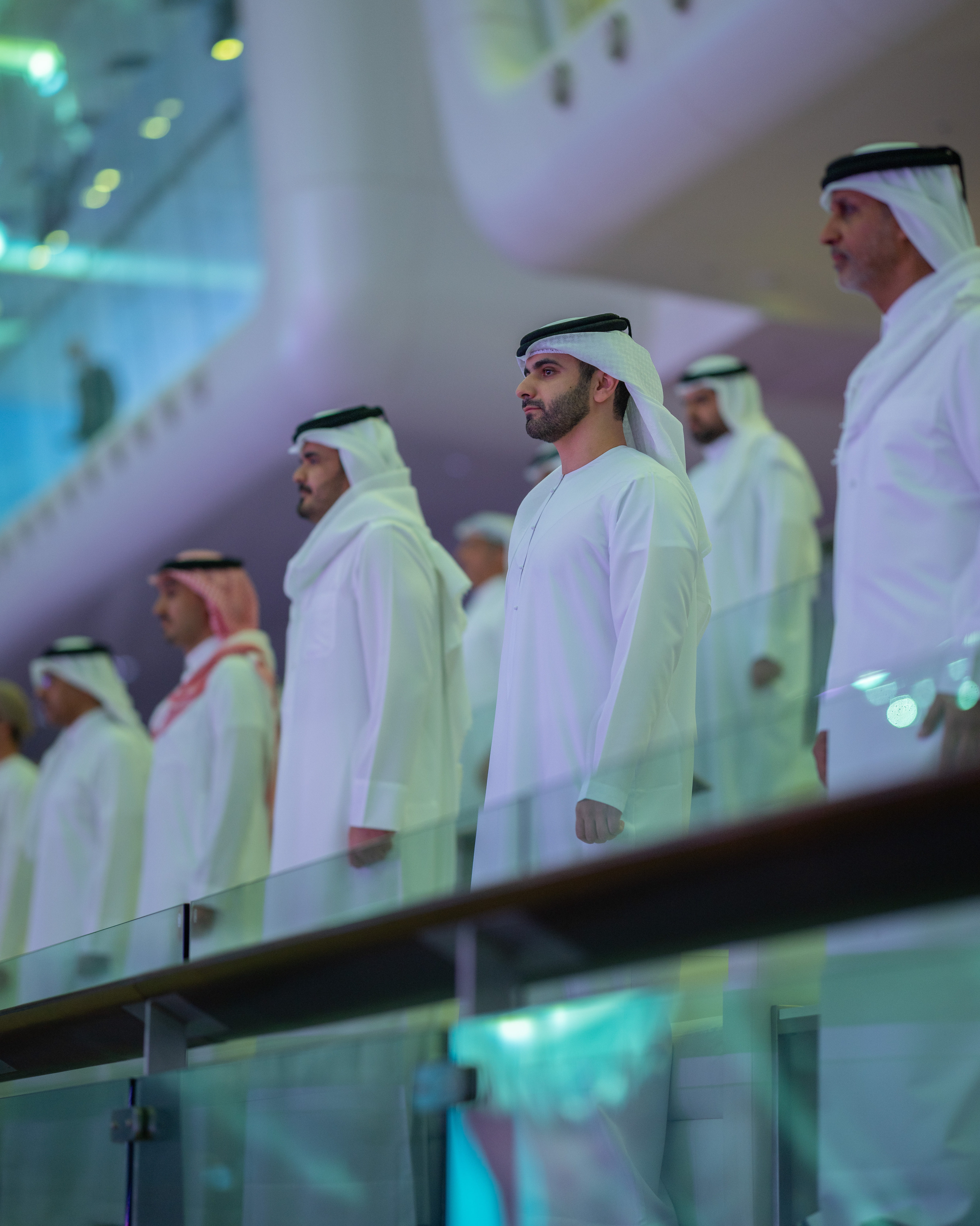 Mansoor bin Mohammed attends opening ceremony of the 4th GCC Games in Doha